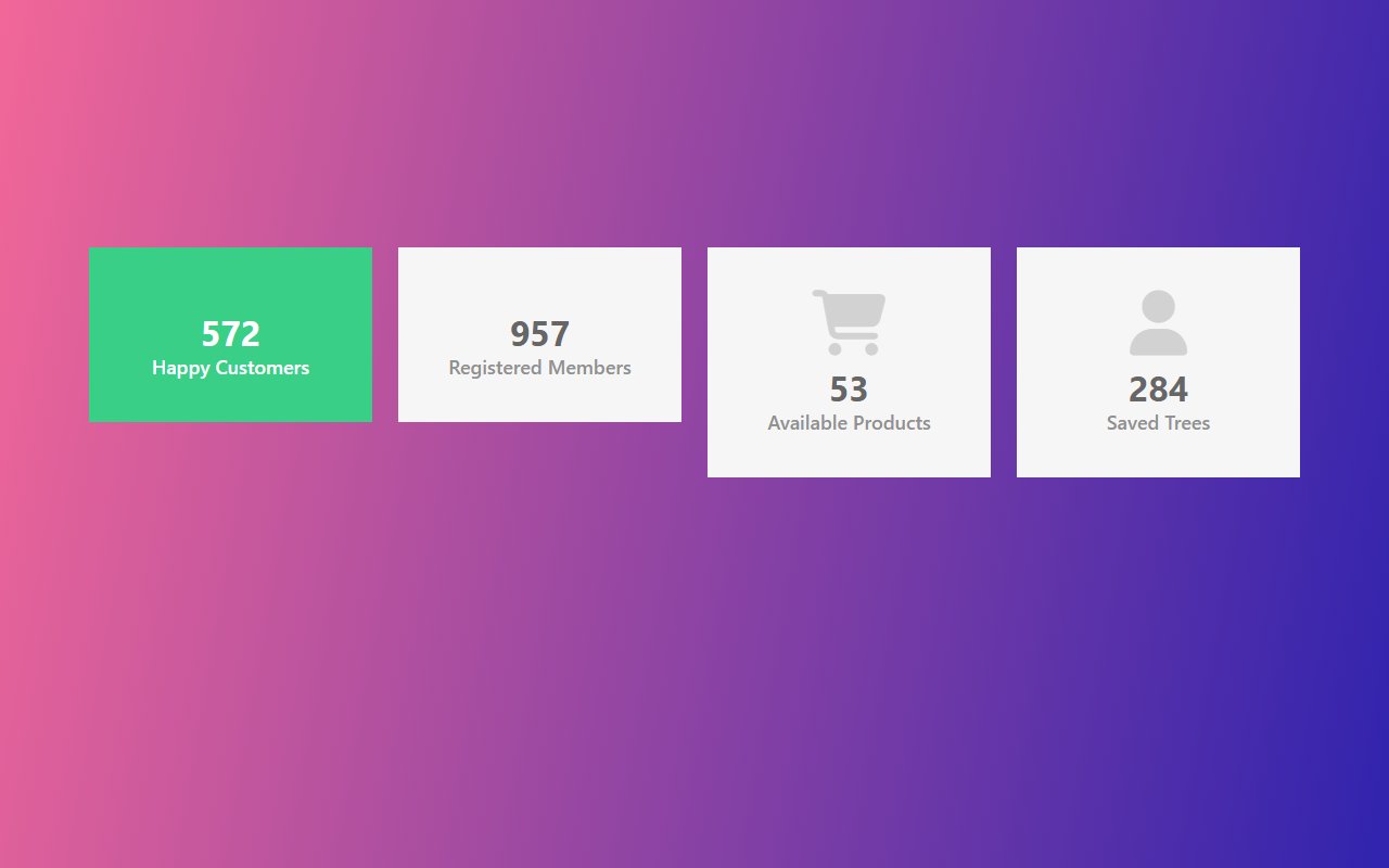 Bootstrap 5 Swing Counter snippets | GoSnippets